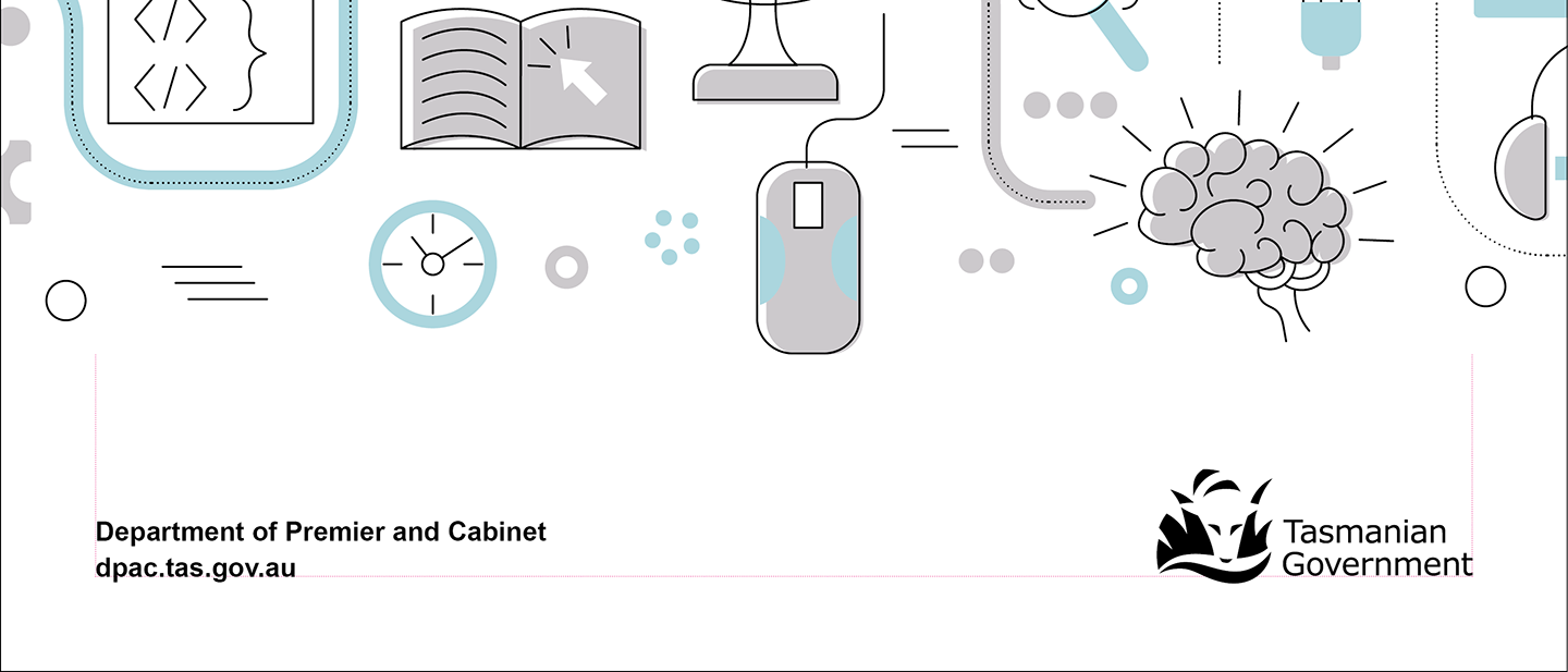 Logos on agency print media | Tasmanian Government Communications